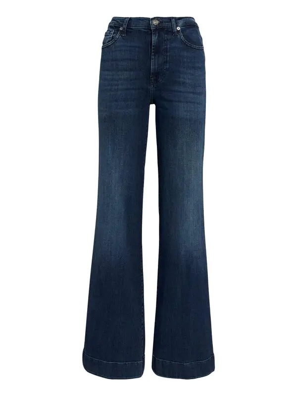 7 For All Mankind Modern Dojo Soho Flared Jeans - Blue