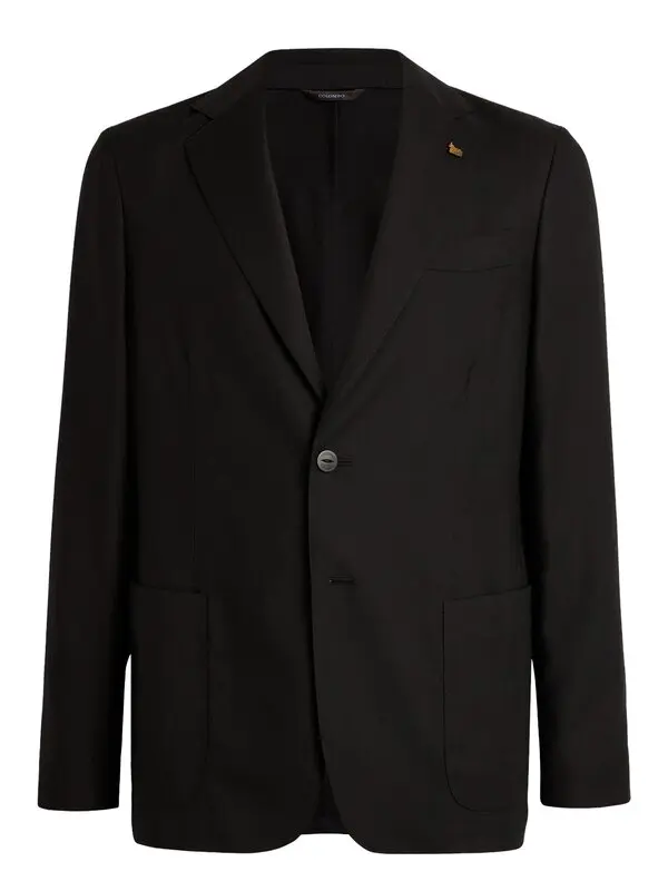 Colombo Cashmere 4.0 Robert Blazer - Black