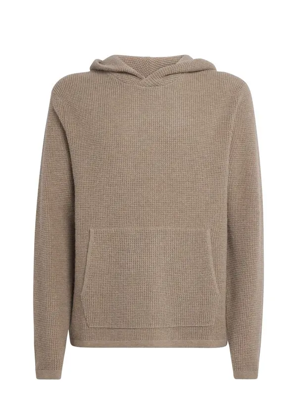 Paige Merino-cashmere-blend Ojai Hoodie - Brown