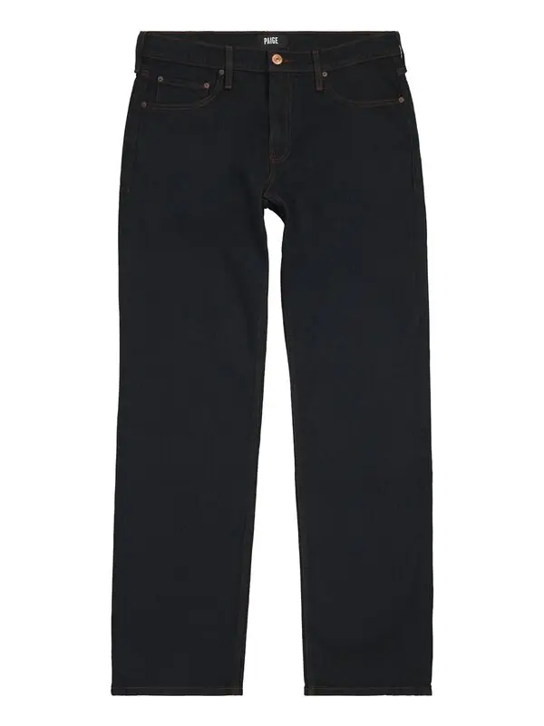 Paige Doheny Straight Jeans - Black