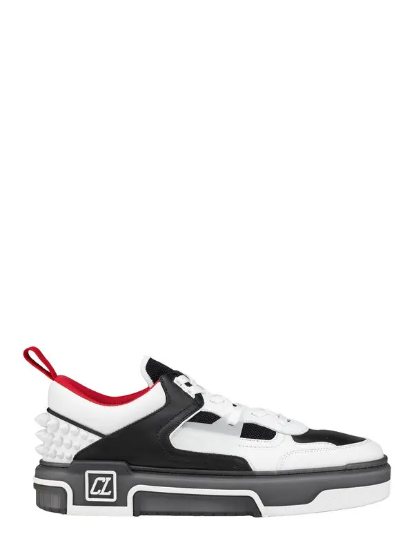 CHRISTIAN LOUBOUTIN Astroloubi Leather Sneakers - White