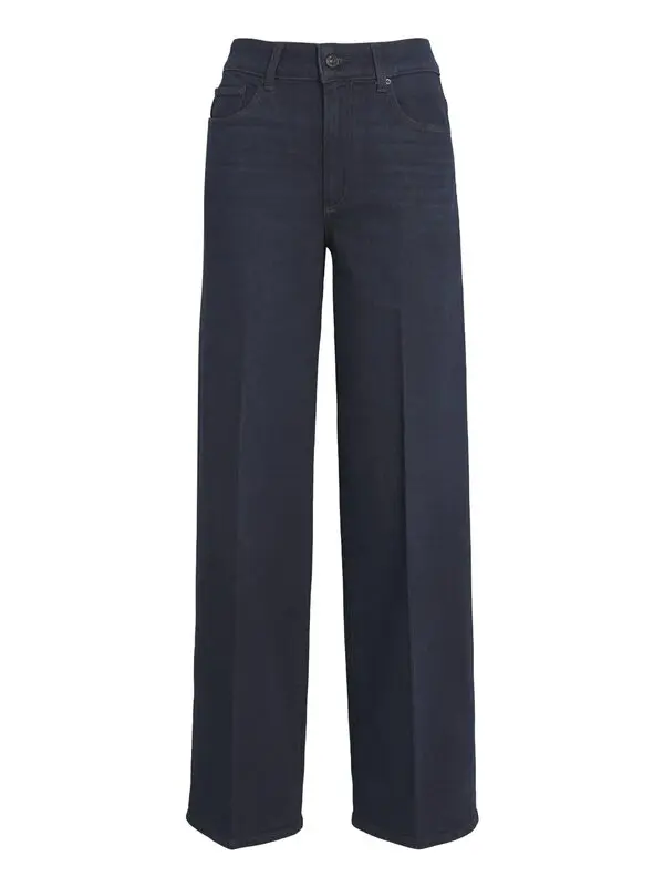 Paige Sasha Straight Jeans - Black