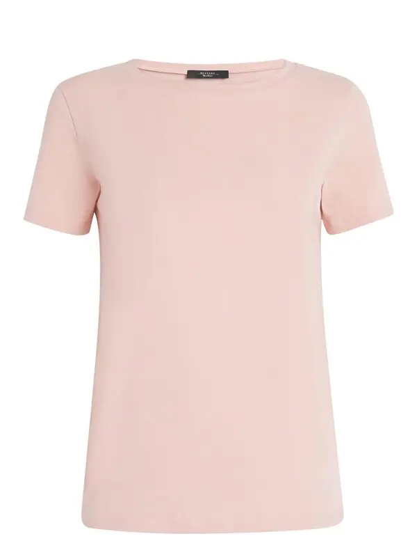 Max Mara Stretch-cotton T-shirt - Pink