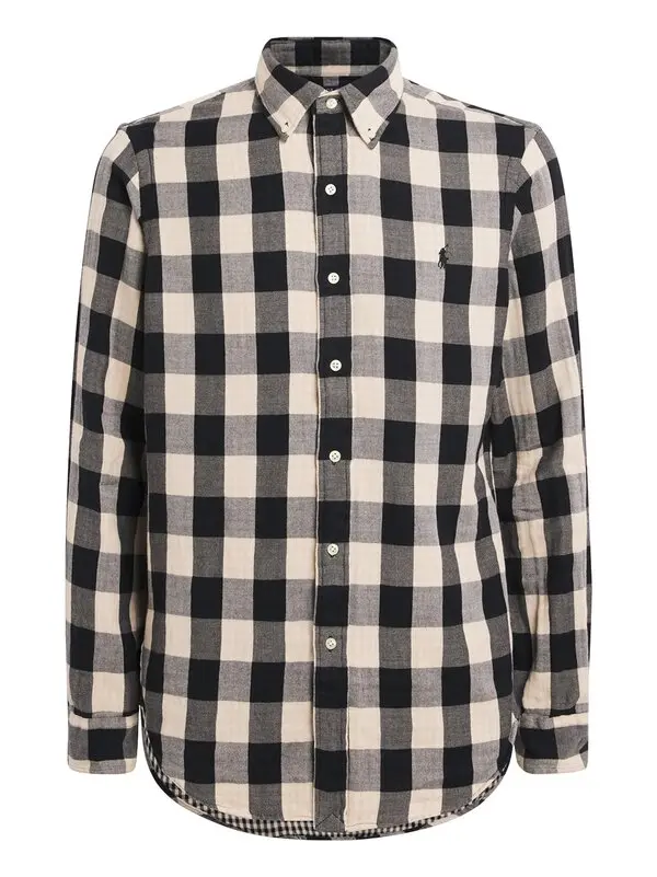 Polo Ralph Lauren Double-faced Check Shirt - Beige
