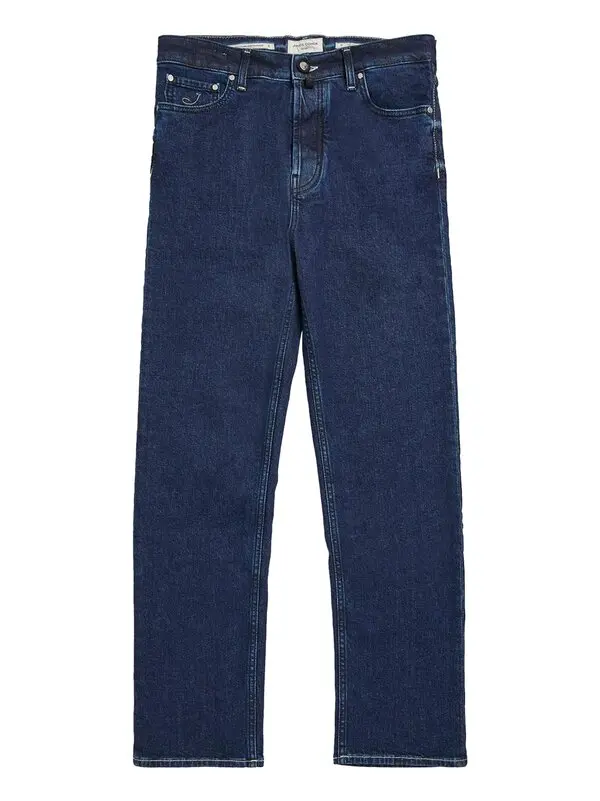 Jacob Cohen Sean Relaxed Straight Fit Jeans - Navy