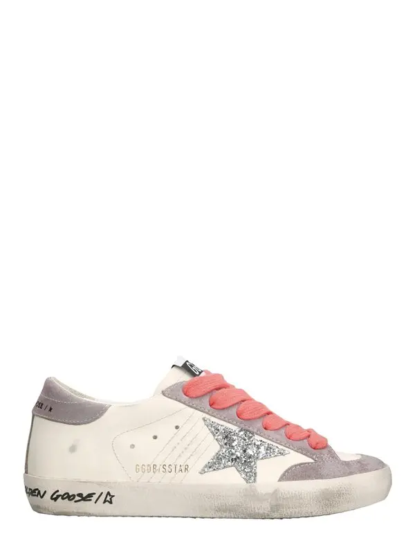 GOLDEN GOOSE Super-star Leather Sneakers - White