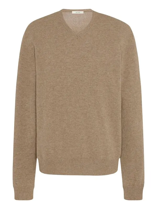 THE ROW Rod Cashmere Sweater - Beige