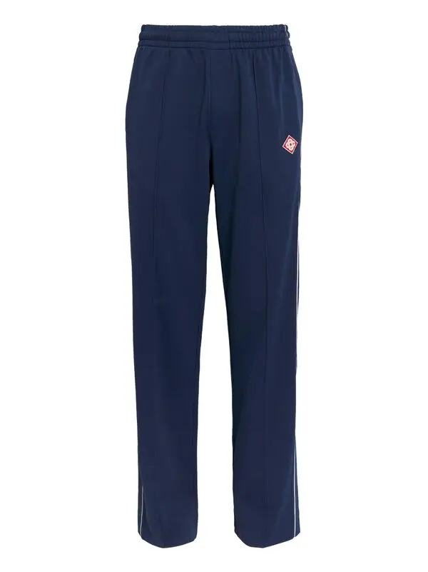 Casablanca Piqué Track Pants - Navy