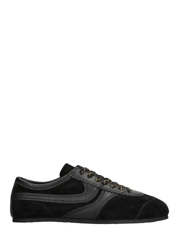 Dries Van Noten Dustin Suede Sneakers - Black
