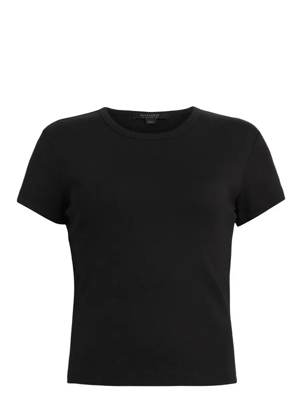 ALLSAINTS Organic Cotton Stevie T-shirt - Black