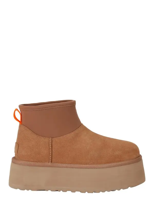 UGG Classic Mini Dipper Platform Boots - Beige