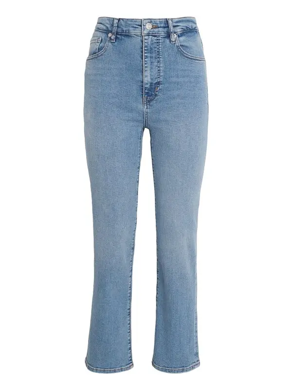 FRAME The Pencil Crop Jeans - Blue