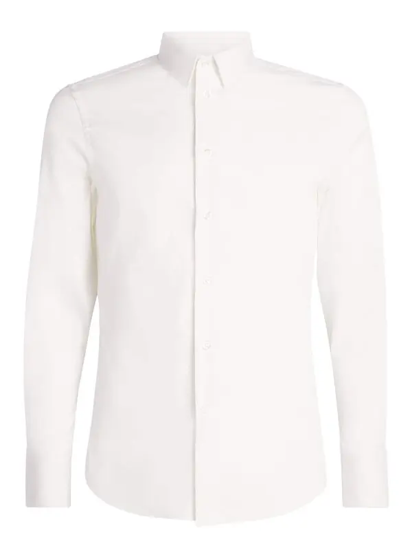 Emporio Armani Cotton-blend Shirt - White