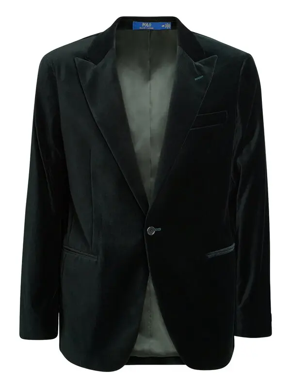 Polo Ralph Lauren Velvet Blazer - Green