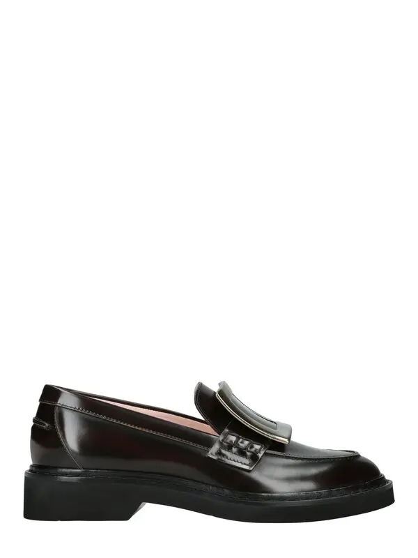ROGER VIVIER Viv' Rangers Loafers - Brown