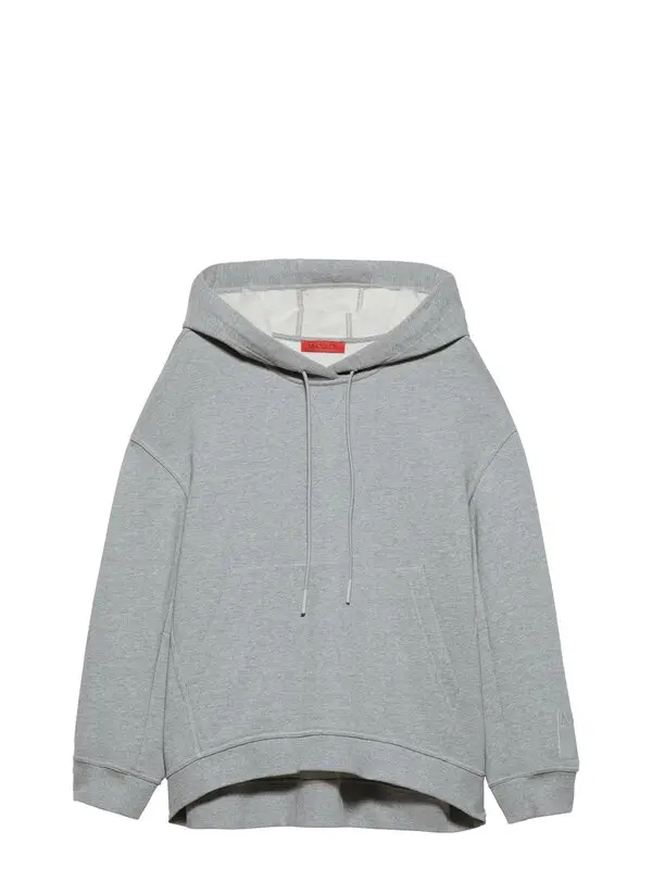 Max & Co. Cotton Relaxed Hoodie - Grey