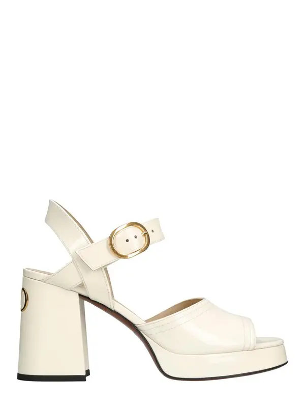 Valentino Garavani Fawcette 100 Heeled Sandals - Beige