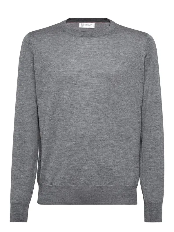 Brunello Cucinelli Cashmere Sweater - Grey