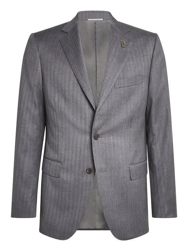 Pal Zileri Wool-blend Blazer - Grey