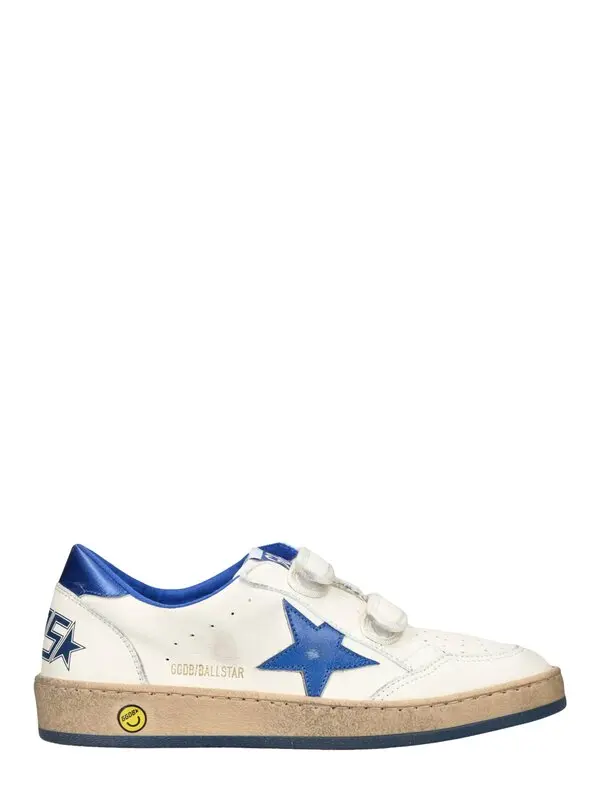 Golden Goose Leather Ball Star Sneakers - White