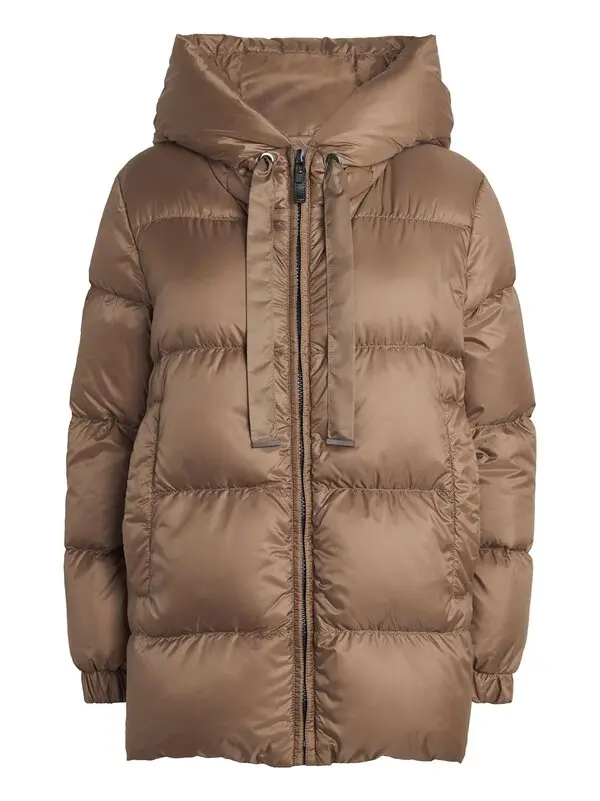 Max Mara The Cube Quilted Jacket - Brown
