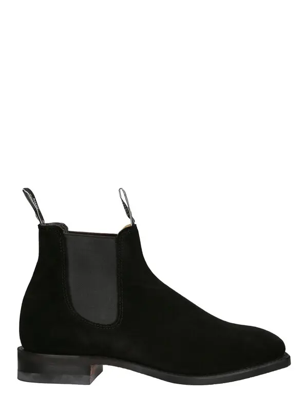 R.m. Williams Suede Ankle Boots - Black