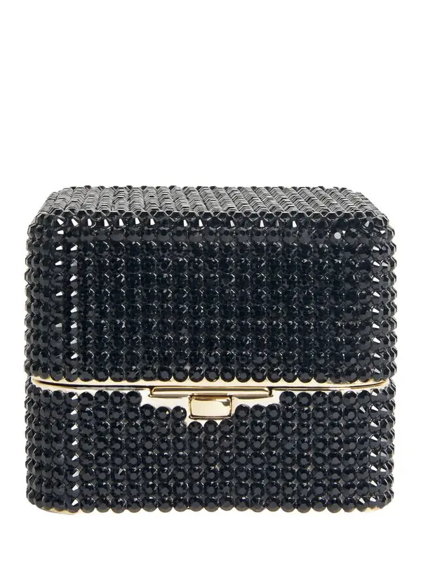 Judith Leiber Miniature ‘say Yes' Box - Black