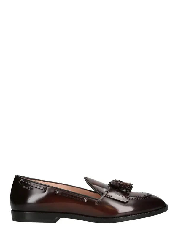 Bally Leather Ethon Loafers - Brown