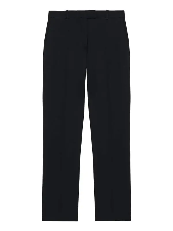 Alexander McQueen Cropped Trousers - Black
