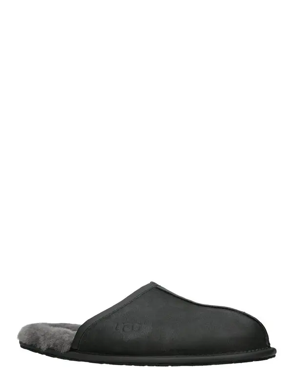 UGG Suede Scuff Slippers - Black