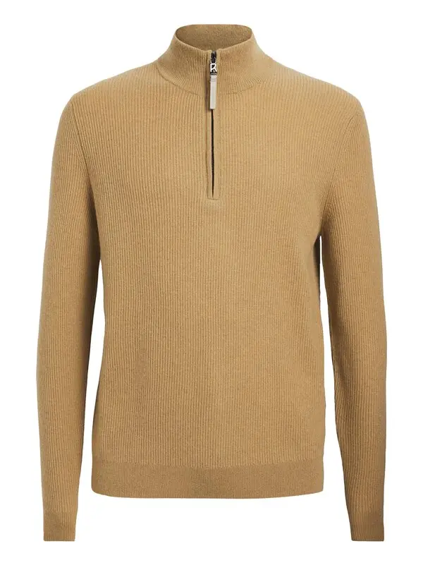 Bogner Derek Quarter-zip Sweater - Brown