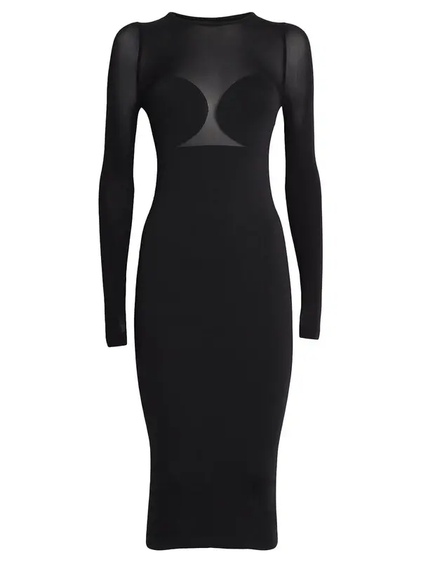 Wolford Bustier Midi Dress - Black