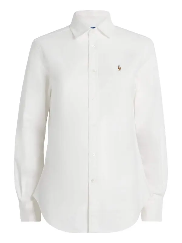 Polo Ralph Lauren Cotton Polo Pony Shirt - White