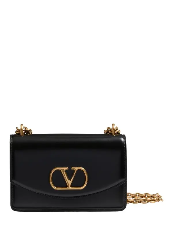 Valentino Garavani Small Vain Shoulder Bag - Black