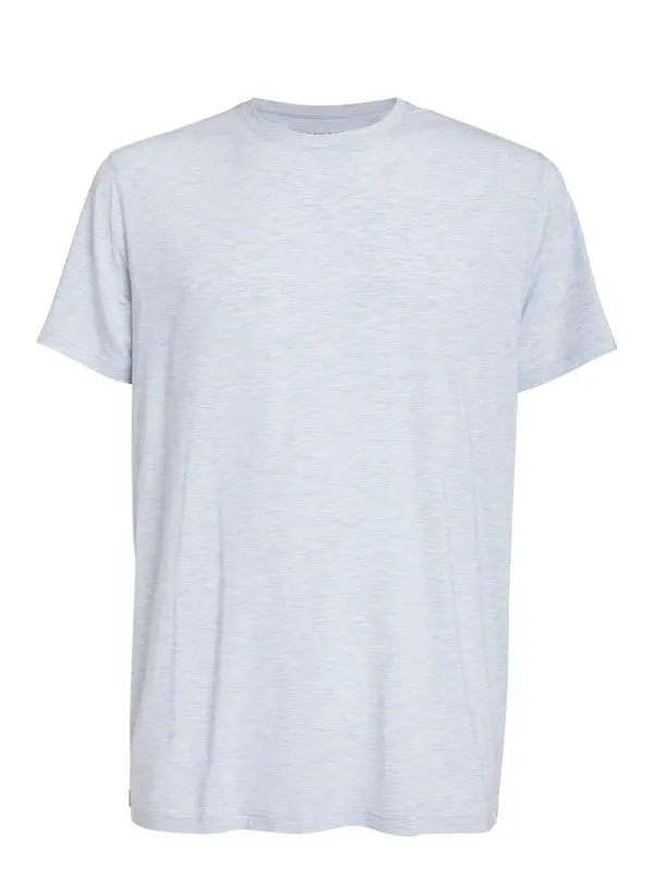 Derek Rose Modal Micro T-shirt - Blue