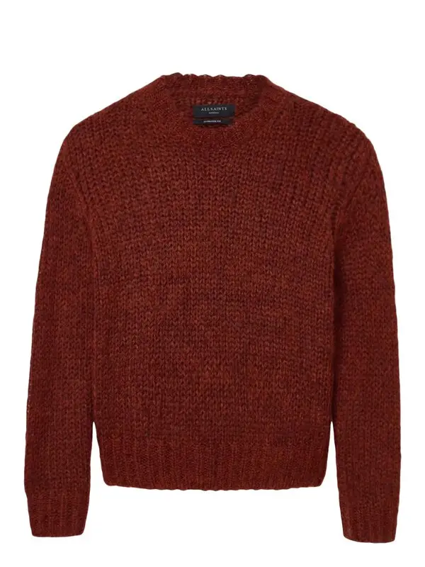 ALLSAINTS Oversized Myles Sweater - Red