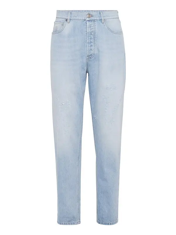 Brunello Cucinelli Iconic Straight-fit Jeans - Blue