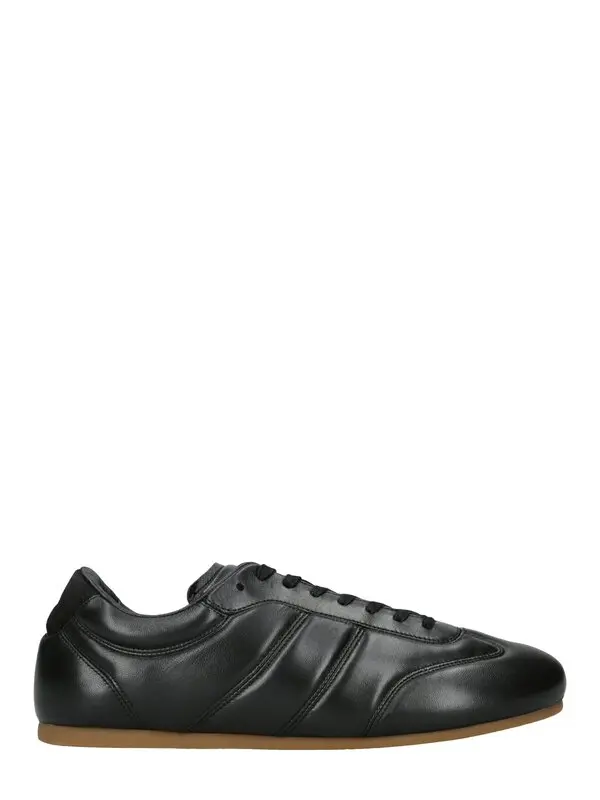 LEMAIRE Leather Soft Runner Sneakers - Black