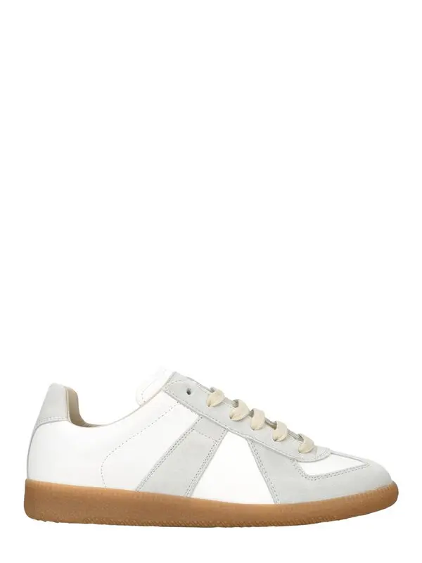 MAISON MARGIELA Leather Replica Sneakers - White
