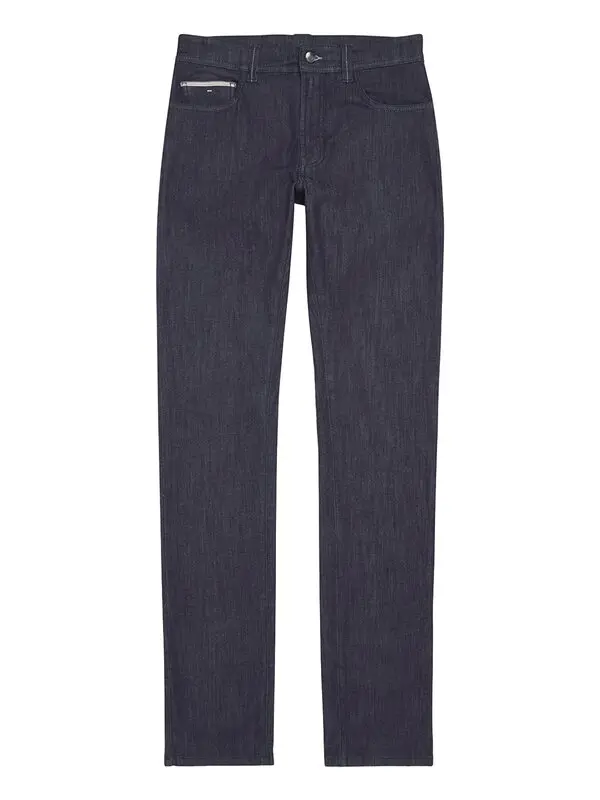 Canali Straight Fit Jeans - Blue