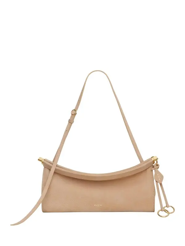 Alaïa Le Click East West Shoulder Bag - Beige