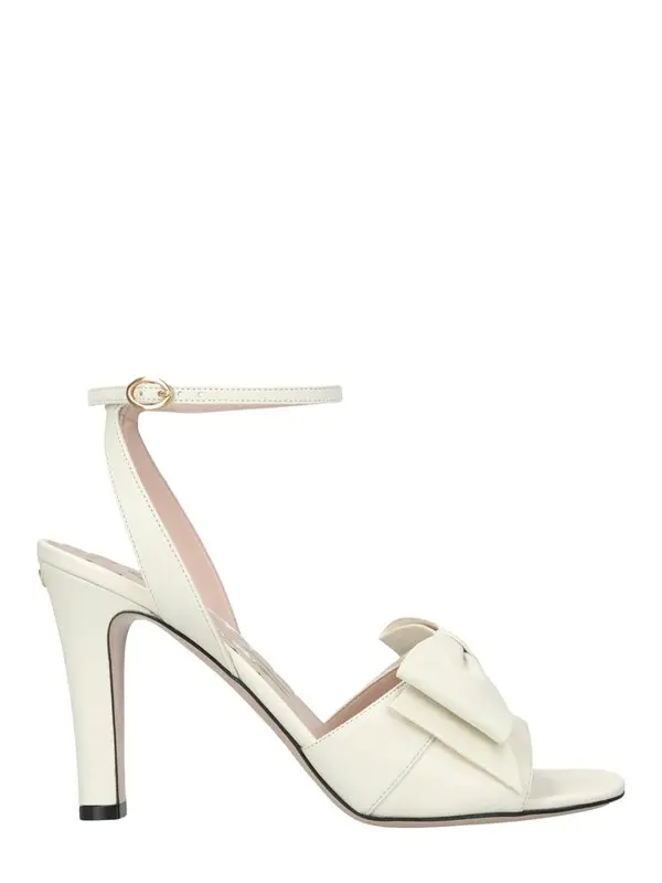 Valentino Garavani Bowow Heeled Sandals - Beige
