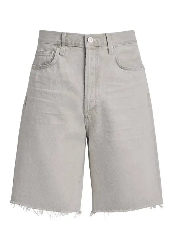 AGOLDE Anson Denim Shorts - Grey