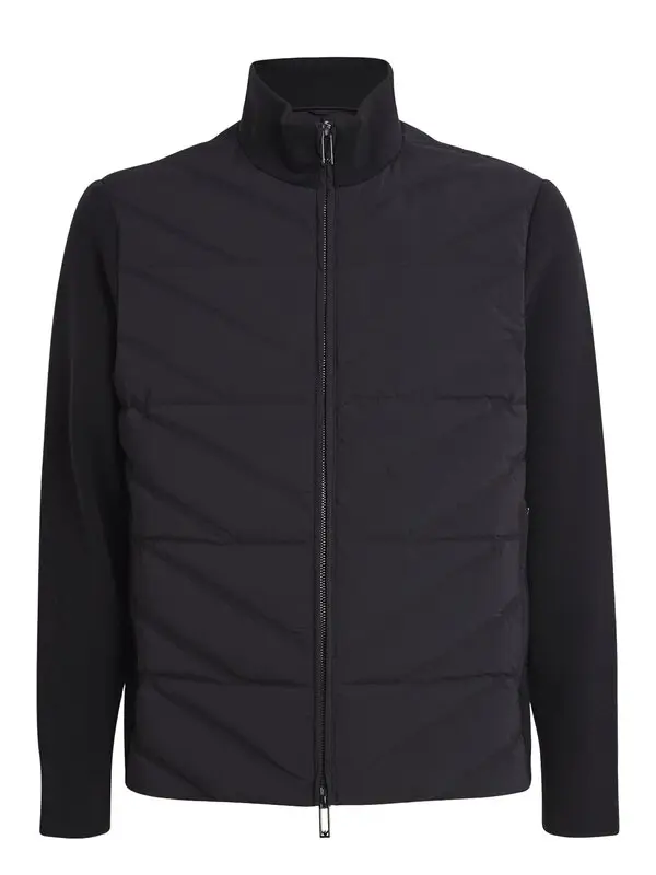 Emporio Armani Travel Essentials Padded Jacket - Blue