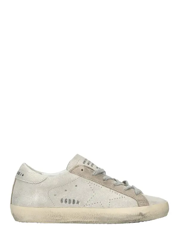 GOLDEN GOOSE Super-star Suede Sneakers - Beige