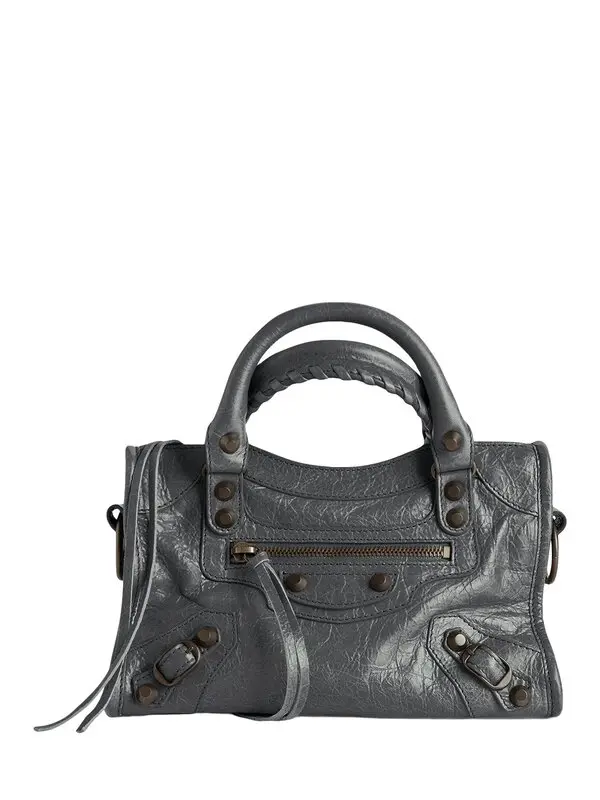 Balenciaga Le City Mini Top-handle Bag - Grey
