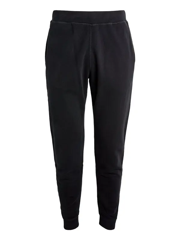 Sunspel Loopback Sweatpants - Black