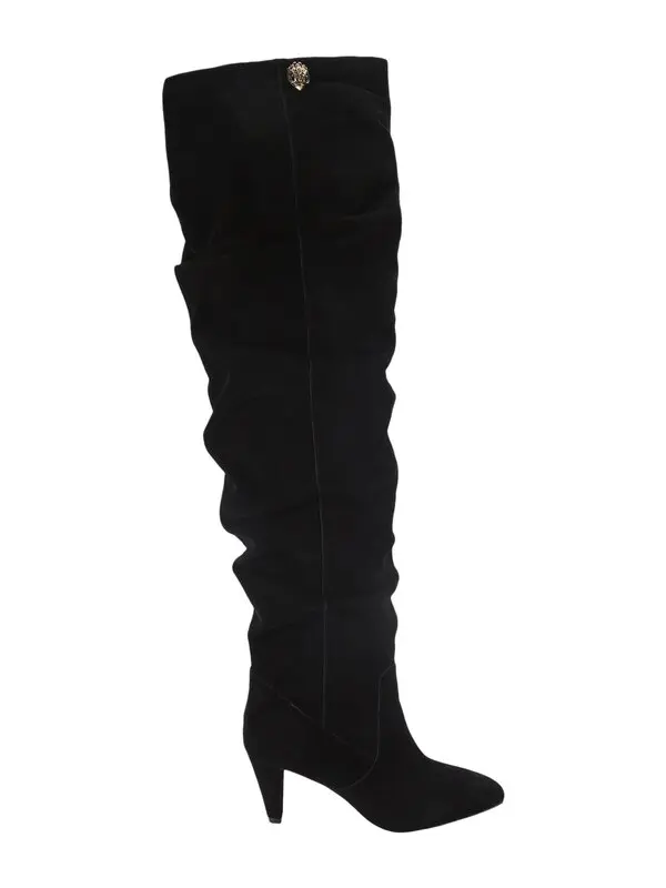 Kurt Geiger Suede Over-the-knee Boots - Black