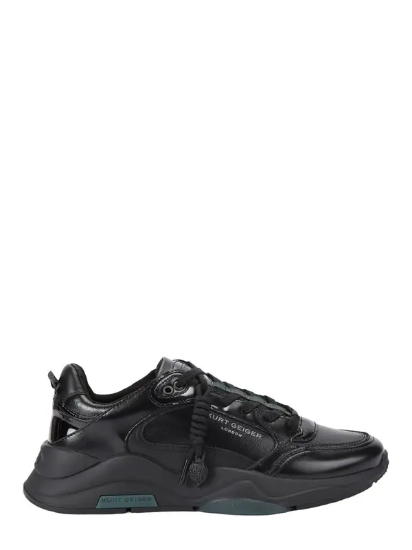 Kurt Geiger Leather Royston Sneakers - Black