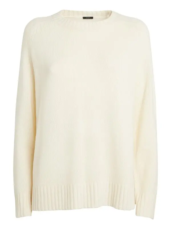 JOSEPH Open Cashmere Sweater - Ivory